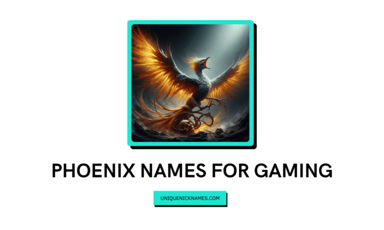 300+ Phoenix Names in 2024 - Unique Nickname